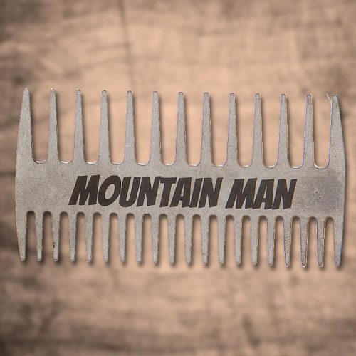 Metal Beard Comb - Buy Most Popular Beard Comb Online – Mountain Man ...